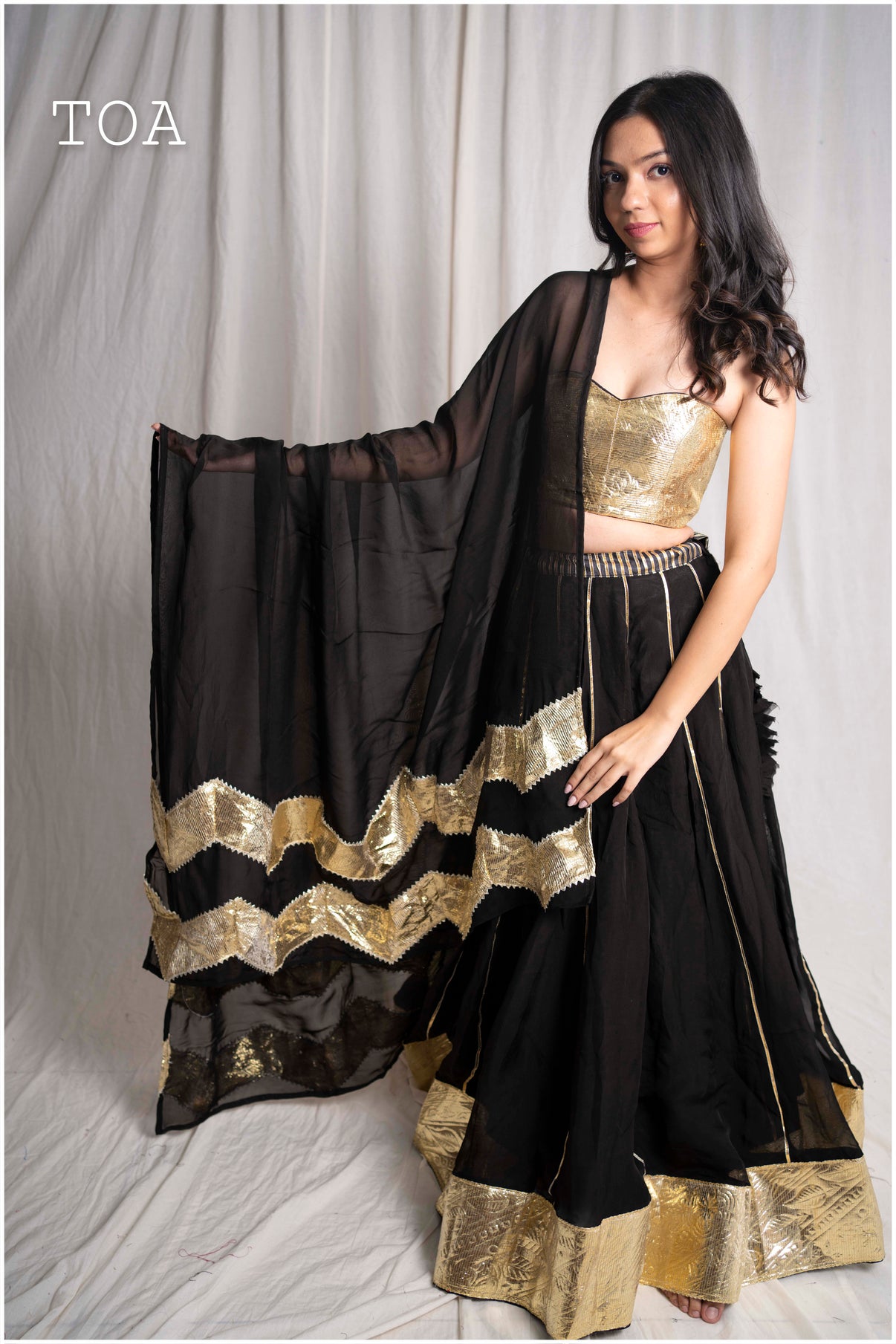 💫Siyahi Sona 1.O Dupatta💫 – The Outfit Artisan